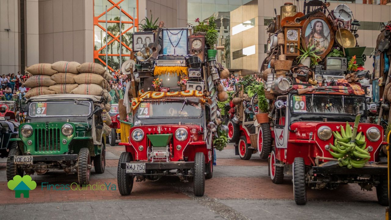El Desfile del Yipao del Quindio, un Desfile Único sobre Ruedas